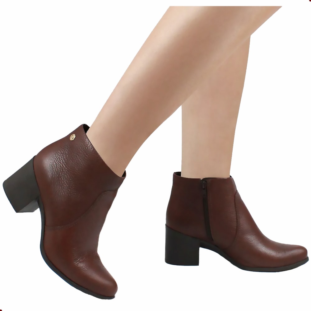 BOTA CANO BAIXO BOTTERO FEMININA - Lillean