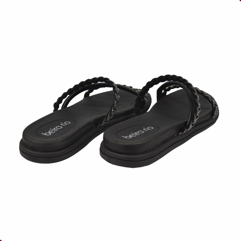 PAPETE BEIRA RIO TM GRAFITE/PRETO - Lillean